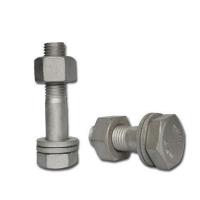 China ASTM A325 Hot Dip Galvanized Structural Bolts Heavy Hex Head 1/2 to 1-1/2 Inch for sale