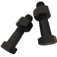 China DIN933 931 Grade 8.8 M20 Hex Black Bolts and Nuts ISO9001 Certified 10mm 300mm for sale