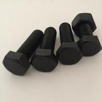 China DIN933 931 Grade 8.8 M20 Hex Black Bolts and Nuts ISO9001 Certified 10mm 300mm for sale