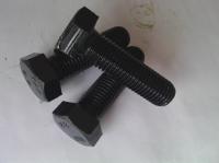 China DIN933 931 Grade 8.8 M20 Hex Black Bolts and Nuts ISO9001 Certified 10mm 300mm for sale