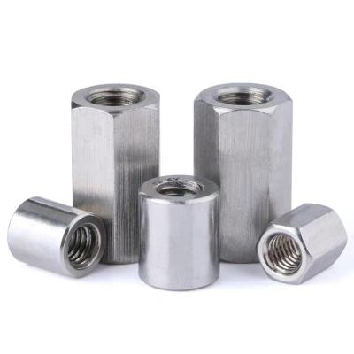 China Thread Types DIN6334 ZINC Plated Long Hex Coupling Nut for DIN/GB/ISO for sale