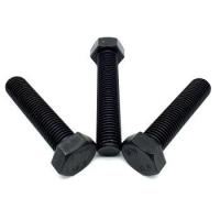 China Grade 8.8 Stainless Steel Hexagon Head Bolts M20 M24 M30 DIN933 931 Yellow Zinc for sale