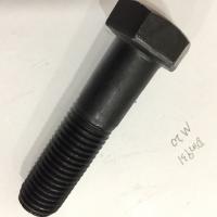 China Grade 8.8 Stainless Steel Hexagon Head Bolts M20 M24 M30 DIN933 931 Yellow Zinc for sale