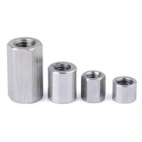 China Thread Types DIN6334 ZINC Plated Long Hex Coupling Nut for DIN/GB/ISO for sale