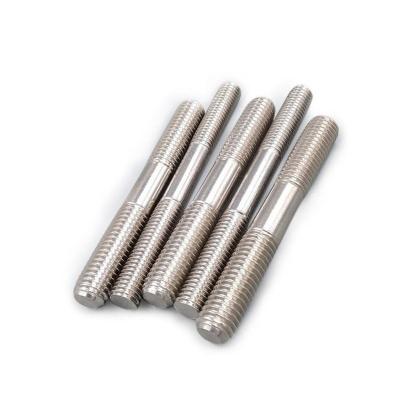 China Blackened Stainless Steel Double End Stud with Washer Grade 4.8 8.8 10.9 for sale
