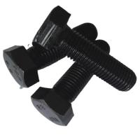 China DIN933 Galvanized Hex Bolts and Nuts M3-M48 Grade 8.8 Carbon Steel ISO9001 for sale