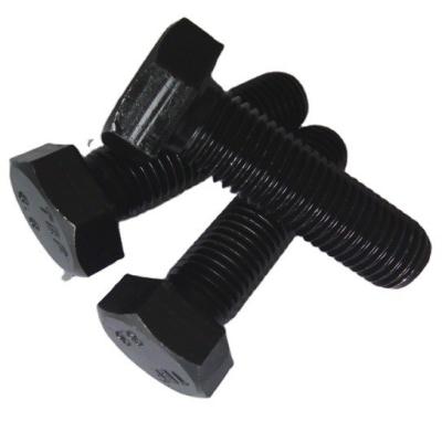 China DIN933 Galvanized Hex Bolts and Nuts M3-M48 Grade 8.8 Carbon Steel ISO9001 for sale