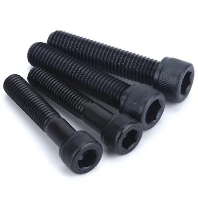 China DIN912 10.9 Grade Hex Socket Head Cap Screw Allen Bolt Black Finish 12.9 Grade for sale