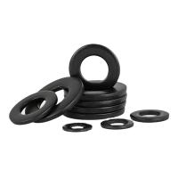 China Black Oxide Steel DIN125 Flat Washer M10 for Industrial Fastener Production for sale