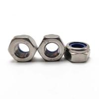 China Metric Measurement System Stainless Steel Nylon Insert Lock Nut DIN985 Plain Design for sale