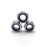 China Metric Measurement System Stainless Steel Nylon Insert Lock Nut DIN985 Plain Design for sale