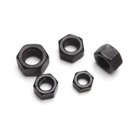 China Plain Metric Galvanized Hexagon Nuts DIN934 for Industrial Applications for sale