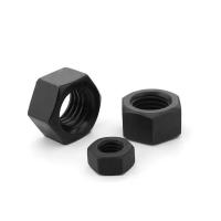 China Plain Metric Galvanized Hexagon Nuts DIN934 for Industrial Applications for sale