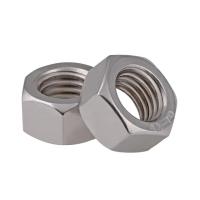 China Plain Metric Galvanized Hexagon Nuts DIN934 for Industrial Applications for sale