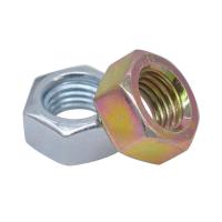 China Plain Metric Galvanized Hexagon Nuts DIN934 for Industrial Applications for sale