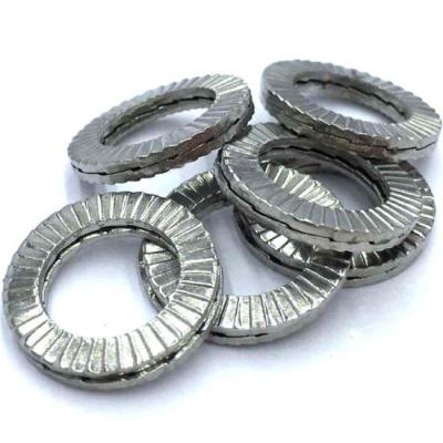 China 65Mn DIN25201 Disc Lock Washer M3-30 Anti-Slip Damping Washer Zinc Plated for sale