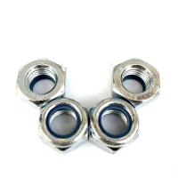China Carbon Steel Hex Flange Nylon Lock Nut DIN985 Grade 4.8 M3-M30 for Heavy Industry for sale