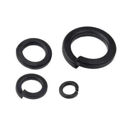 China DIN Standard Strength Open Spring Washer Black Plated 10mm Automotive Industry for sale