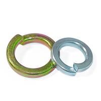 China DIN Standard Strength Open Spring Washer Black Plated 10mm Automotive Industry for sale