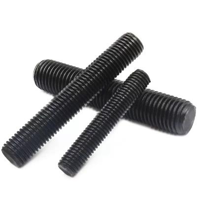 China Metric Carbon Steel A193-B7 Blackened Full Thread Tooth Bar for OEM for sale