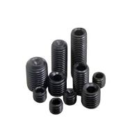China Black Oxide Hexagon Socket Set Screw DIN 913 914 915 916 M3-M16 Grade 4.8-12.9 for sale