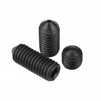 China Black Oxide Hexagon Socket Set Screw DIN 913 914 915 916 M3-M16 Grade 4.8-12.9 for sale