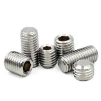 China Black Oxide Hexagon Socket Set Screw DIN 913 914 915 916 M3-M16 Grade 4.8-12.9 for sale