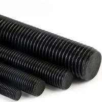 China Metric Carbon Steel A193-B7 Blackened Full Thread Tooth Bar for OEM for sale