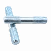 China M5-M100 High Strength Double Head Bolt DIN938 Extended Screw Rod for OEM Customization for sale
