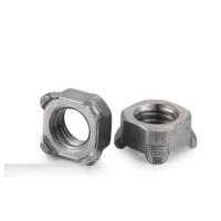 China DIN928 Stainless Steel Square Hex Spot Weld Nut M3 M6 M8 M10 Metric Grade 4.8 for sale