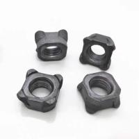 China DIN928 Stainless Steel Square Hex Spot Weld Nut M3 M6 M8 M10 Metric Grade 4.8 for sale