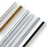 China DIN975 DIN976 Threaded Rod M4-M48 Brass Stainless Steel 304 316 Grade 4.8 8.8 Plain Zinc Plated for sale