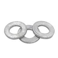 China DIN Standard C-Grade Hot-Dip Galvanized Flat Washer Carbon Steel M6-M30 ISO9001 for sale