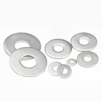 China DIN125 Blue White Zinc 8.8 Grade Enlarged Flat Washer Heavy Industry Standard for sale