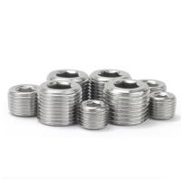 China Plain Finish Hexagon Socket Pipe Plugs DIN906 for Building and Construction Projects for sale