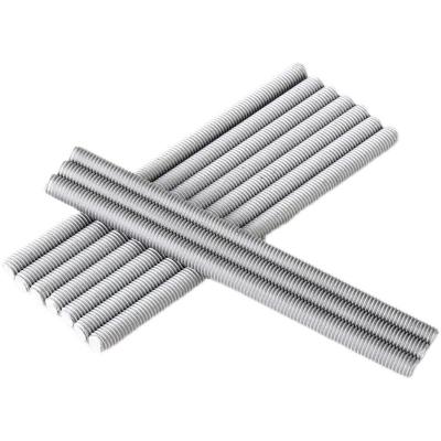 China Dacromet Coated Full Thread Fine Tooth Screw Rod Carbon Steel Grade 4.8 to 12.9 for sale