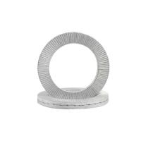 China 304 Stainless Steel Double Layer Self-Locking Washer DIN25201 with ISO9001 Certification for sale