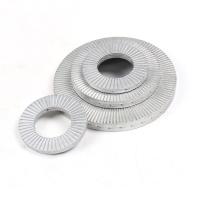 China 304 Stainless Steel Double Layer Self-Locking Washer DIN25201 with ISO9001 Certification for sale