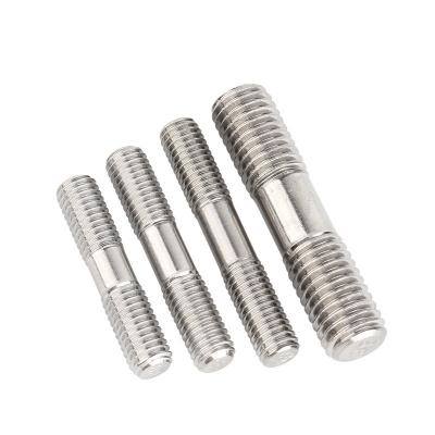 China High Strength Double Head Bolts Grade 8.8 Quenched Tempered Blackened Finish 12mm for sale