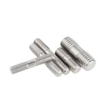 China High Strength Double Head Bolts Grade 8.8 Quenched Tempered Blackened Finish 12mm for sale
