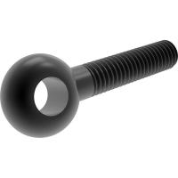 China DIN444 Stainless Steel Eye Bolt Grade 8.8 Yellow Zinc Finish 20mm Thread for sale
