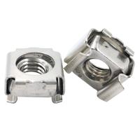 China 304 Stainless Steel Floating Square Nut Sheet Fastener M6 for Automotive Industry for sale