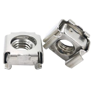 China 304 Stainless Steel Floating Square Nut Sheet Fastener M6 for Automotive Industry for sale