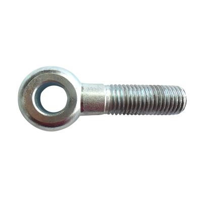 China Stainless Steel M2 M3 Lifting Eye Bolt Plain Finish Small Size for Lifting Applications for sale