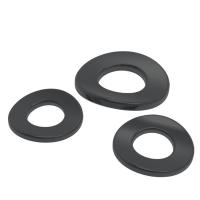 China Stainless Steel Three Wave Spring Washer M1.7 to M31 Elastic Lock Washer for sale