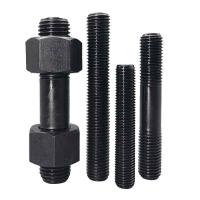 China ASTM A193 Gr B7 High Tensile Stud Bolt M4-M48 with A194 2H Nut Carbon Steel for sale