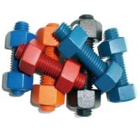 China ASTM A193 Gr B7 High Tensile Stud Bolt M4-M48 with A194 2H Nut Carbon Steel for sale