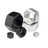 China ISO9001 Certified Black Oxide Hex Nut DIN934 M2-M30 for Construction Bolts for sale