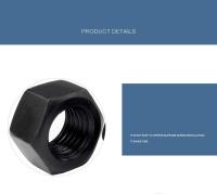 China ISO9001 Certified Black Oxide Hex Nut DIN934 M2-M30 for Construction Bolts for sale