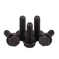 China Zinc Finish Stainless Steel Hex Flange Bolt DIN 6921 M12x50 for Construction Machinery for sale